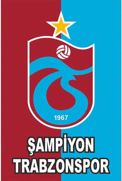 Şampiyon Trabzonspor Bayrağı