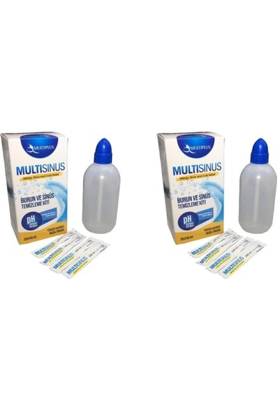 Sinüs Rinse Burun ve Sinüs Temizleme Kiti 2li Paket