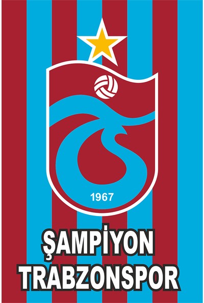 Şampiyon Trabzonspor Bayrağı