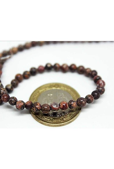 Yaşam Tohumu Jasper Taşı 4mm/10 Adet (9862-1)