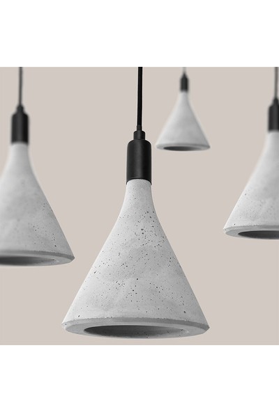 Decobulvar DC1001 GU10 Duy Beton Koni Sarkıt Decobulvar DC1001 GU10 Duy Beton Koni Sarkıt