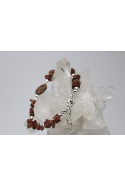 Yaşam Tohumu Kahverengi Yıldız Taşı Bileklik