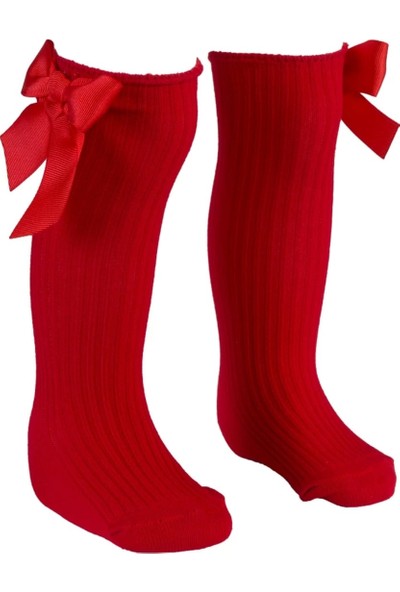 Özkardeşler Baby Fiyonklu Bebek Dizaltı Çorap