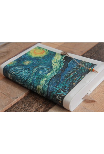 Kitap Kılıfı - Van Gogh Yıldızlı Gece