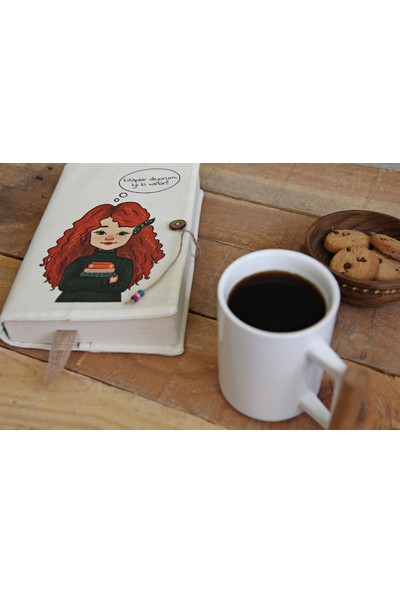 Kitap Kılıfı - Çilli Kız Kitap Kılıfı - Çilli Kız