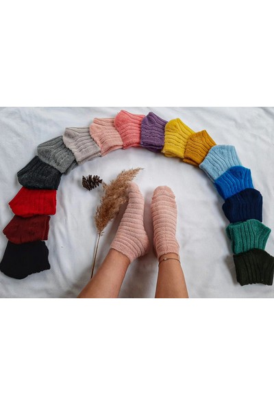 Kadın Penye Havlu Çorap 6 Çift
