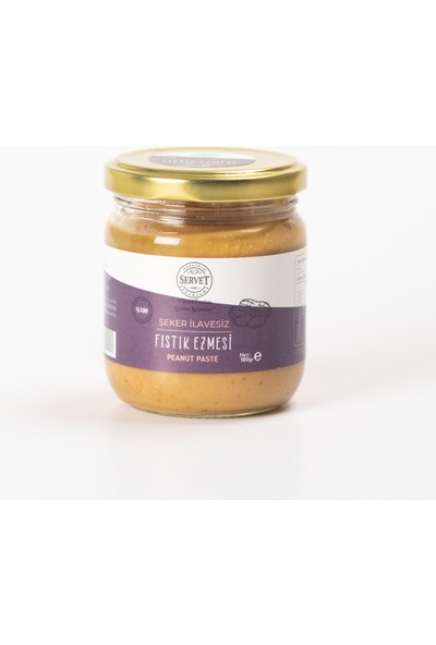 Bercekız Servet Şekerleme Şeker İlavesiz Yer Fıstığı Ezmesi 180 gr Bercekız Servet Şekerleme Şeker İlavesiz Yer Fıstığı Ezmesi 180 gr