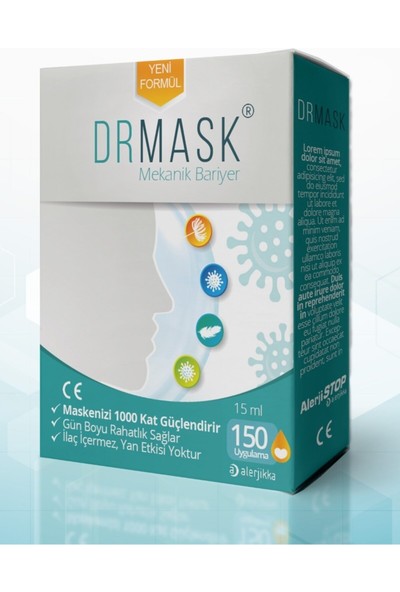 Go İthalat Dr Mask Polen - Toz Soluma Engelleyici Burun Jeli