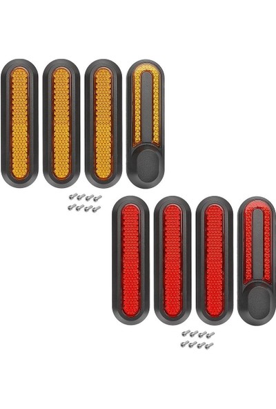 Xiaomi Pro / Pro2 Scooter Reflektör / Vida Kapağı (Takım) Xiaomi Pro / Pro2 Scooter Reflektör / Vida Kapağı (Takım)