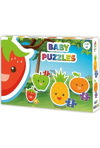 Hemdem Baby Puzzle Meyveler Bebeğimin Ilk Puzzle Seti