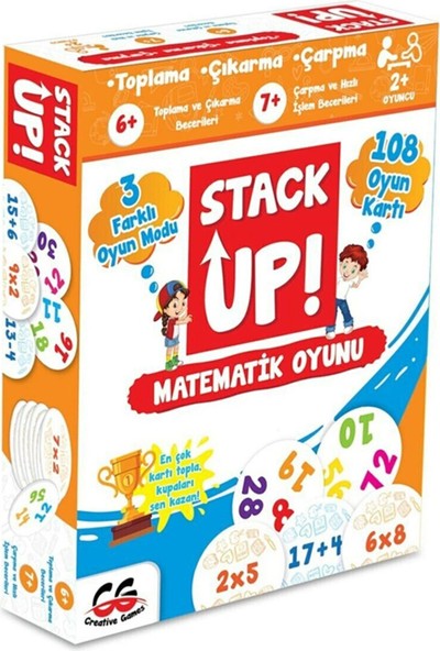 Creative Games Stack Up Matematik Kutu Oyunu Toplama Çıkarma Çarpma Creative Games Stack Up Matematik Kutu Oyunu Toplama Çıkarma Çarpma