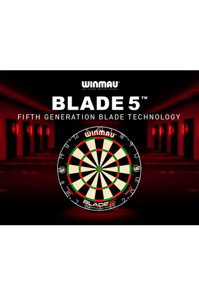 Winmau Blade 5 Profesyonel Dart Tahtası Winmau Blade 5 Profesyonel Dart Tahtası