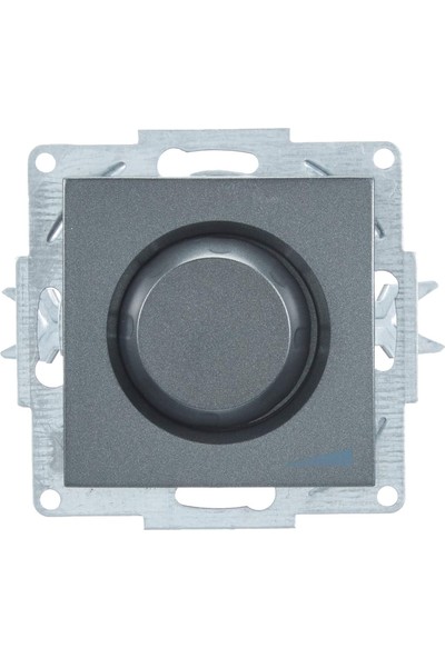 Elbi Zena Vega Füme Işikli Dimmer 1000W M+K