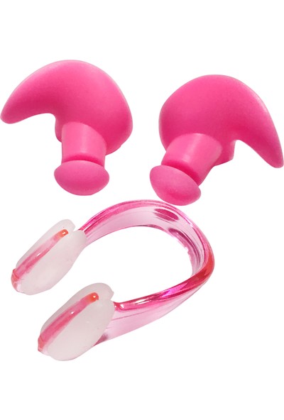 Yumuşak Su Geçirmez Silikon Yüzücü Kulak Tıkacı/burun Mandalı