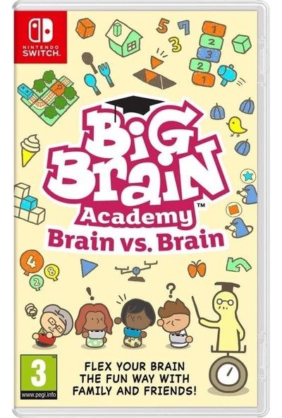Nintendo Big Brain Academy Brain Vs Brain Nintendo Switch Nintendo Big Brain Academy Brain Vs Brain Nintendo Switch