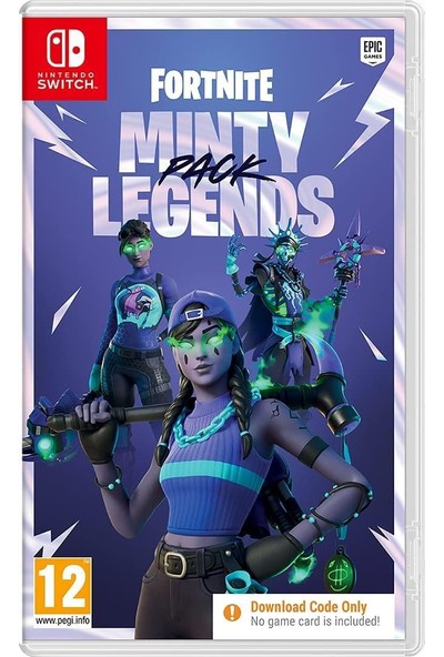 Epic Games Fortnite Minty Legends Pack Nintendo Switch Dijital Indirme Kodu KUTULU5060760885144 Epic Games Fortnite Minty Legends Pack Nintendo Switch Dijital Indirme Kodu KUTULU5060760885144