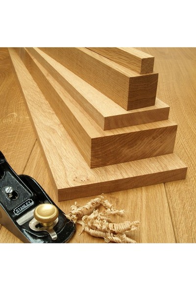 iAhşap Meşe Ahşap Çıta Taslak Tahta Blok ve Kereste
