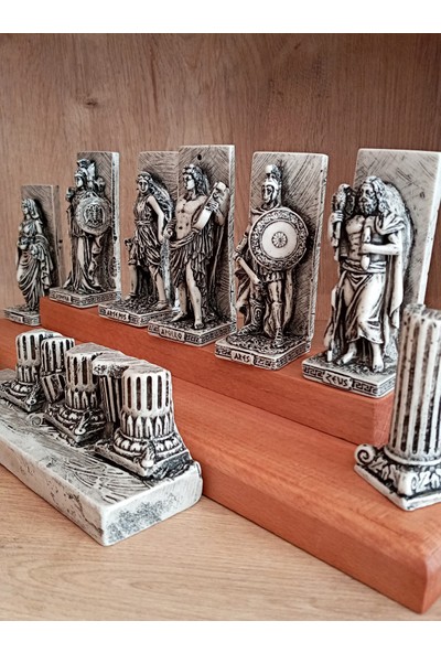 Gökçen Hobi Mitolojik Yunan-Olimpos Tanrıları Biblo Figür Set.