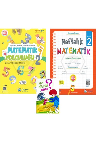 Üçgen Yayıncılık 2. Sınıf Matematik Yolculuğu + Haftalık Matematik