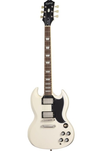 Epiphone 1961 Les Paul Sg Standard Elektro Gitar (Aged Classic White) Epiphone 1961 Les Paul Sg Standard Elektro Gitar (Aged Classic White)