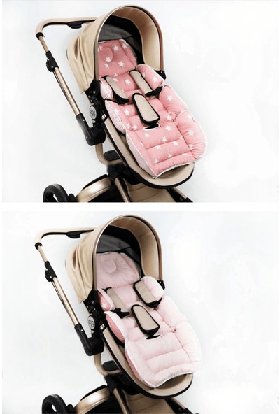 Bel Destekli Araba Minderi Somon Yıldız