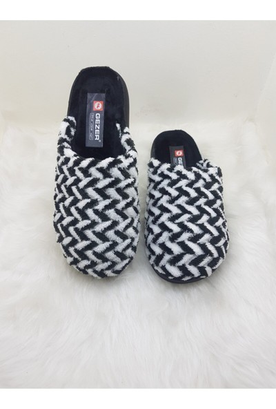 Gezer Kadın Ses Yapmaz Taban Kışlık Kadın Ev Terliği