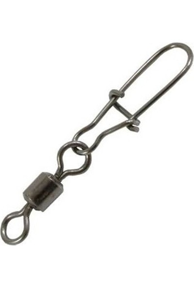 Sazan Rig Klipsli Paslanmaz Çelik Fırdöndü No:2 (10 Adet) Sazan Rig Klipsli Paslanmaz Çelik Fırdöndü No:2 (10 Adet)