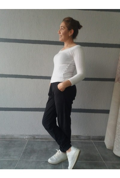 Etta Kadın Siyah Eşofman Altı Etta Kadın Siyah Eşofman Altı