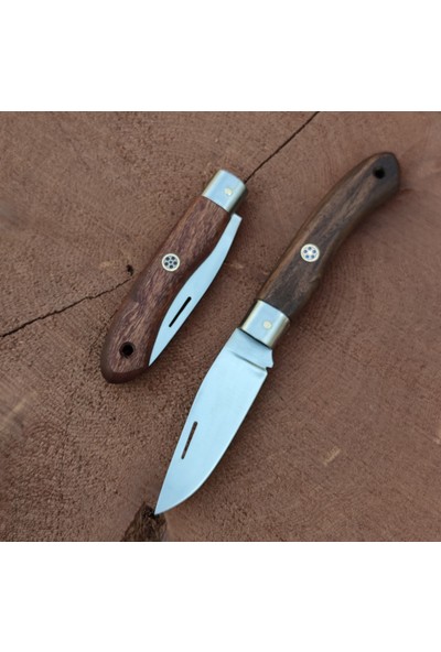 Hg Biçak Çakı Av Bıçağı Katlanabilir El Yapımı Özel Üretim Paslanmaz Cep Çakısı Hgçnz1