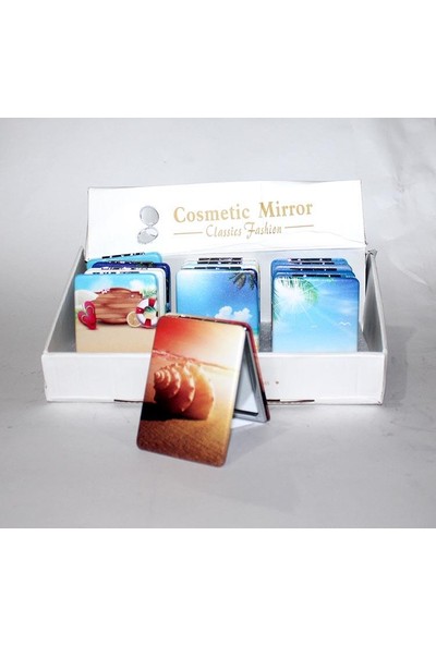 Cosmetic Mirror 1 Adet Makyaj El Aynası Cep Aynası Model 3 Cosmetic Mirror 1 Adet Makyaj El Aynası Cep Aynası Model 3