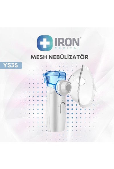 Iron Mesh Nebulizatör Şarjlı Taşınabilir YS35 Iron Mesh Nebulizatör Şarjlı Taşınabilir YS35