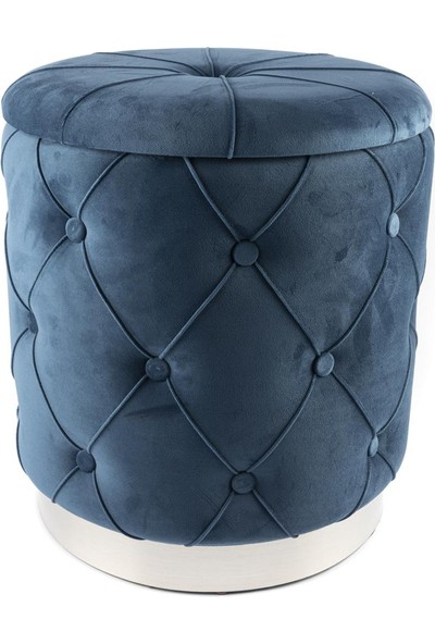 Mikasa Moor Mavi Puf 40X45CM Mikasa Moor Mavi Puf 40X45CM