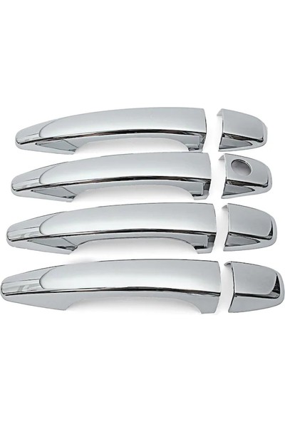 Peugeot 207 Krom Kapı Kolu 4 Kapı 8 Prç P.çelik 2006 ve Üzeri