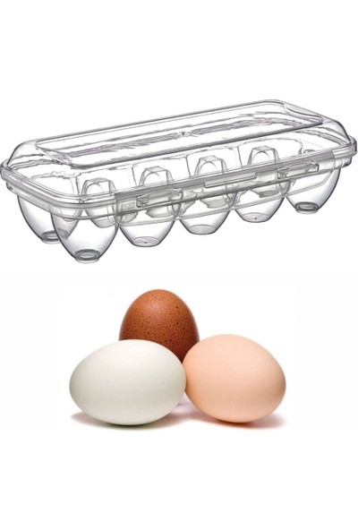 Bukitom Yumurta Kutusu, Kilit Kapaklı 10 Bölmeli