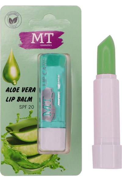 MT Aloe Vera Özlü Dudak Nemlendirici 5g