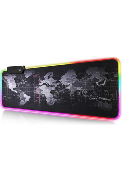 M90 80X30CM Dünya Haritalı Rgb Ledli Xl Gaming Oyuncu Mouse M90 80X30CM Dünya Haritalı Rgb Ledli Xl Gaming Oyuncu Mouse