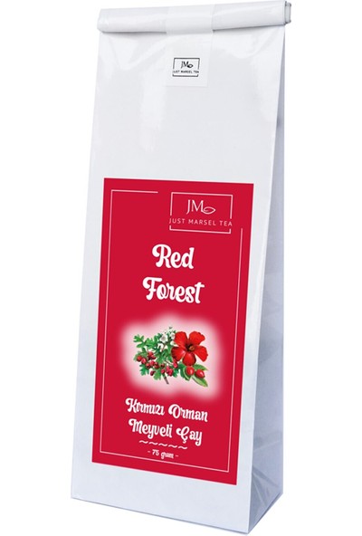 Just Marsel Tea Red Forest Kırmızı Orman Meyveli Çay 75G