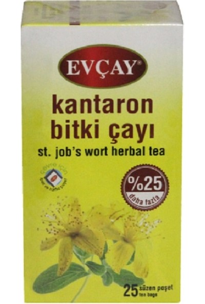 Evçay Kantaron Bitki Çayı (25 Adet Süzen Poşet)