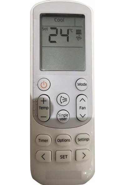 Tayfun Samsung DB93-15169C DB93-15169D - AR09HSSFRWK AR12HSSFRWK Klima Kumandası