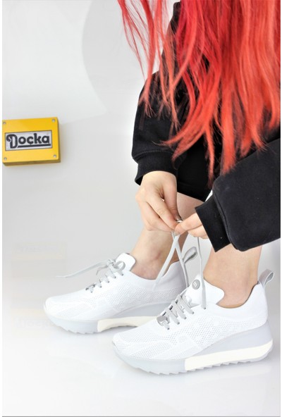 Mammamia Kadın Mevsimlik Hakiki Deri Günlük Spor Tarz Ayakkabı M22-YA3295