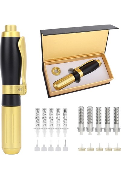 Zigver Stavye Hyaluron Pen Iğnesiz Dolgu Kalemi 2 In 1 Çift Zigver Stavye Hyaluron Pen Iğnesiz Dolgu Kalemi 2 In 1 Çift