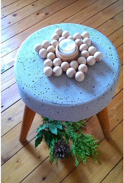 E-Sanat Evi Dekoratif Ahşap Boncuklu Elyapımı Yıldız Mumluk E-Sanat Evi Dekoratif Ahşap Boncuklu Elyapımı Yıldız Mumluk