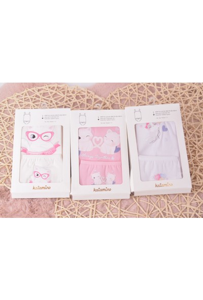 3 Lü Kız Çocuk Geniş Askılı Atlet Slip Takım 3 Lü Kız Çocuk Geniş Askılı Atlet Slip Takım