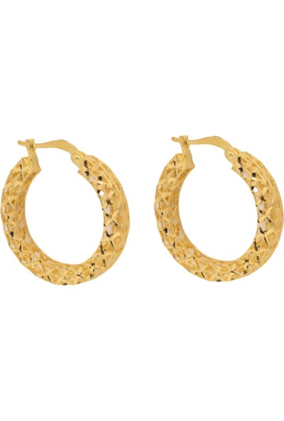 Cigold Taşsız Küpe 22 Ayar Altın 3.61 gr K1TB01027319