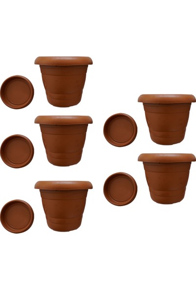 Plas Time 1,5 Lt 5'li Saksı ve Torf Toprağı Plas Time 1,5 Lt 5'li Saksı ve Torf Toprağı