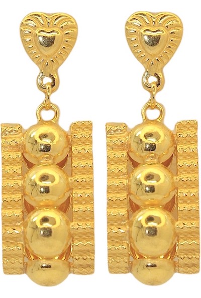 Cigold Taşsız Küpe 22 Ayar Altın 4.81 gr K1TB01027330