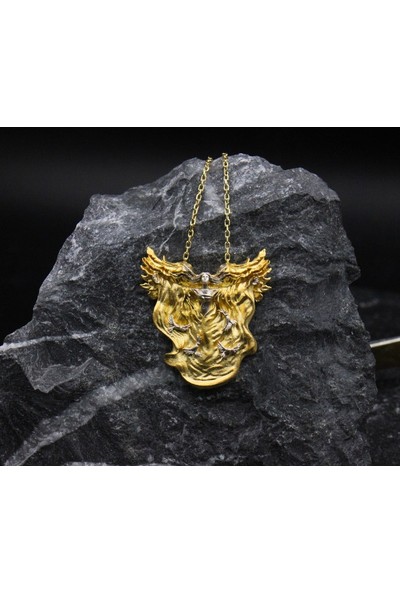 Özlem Kuyumculuk Gümüş Özel Tasarım Melek Kolye