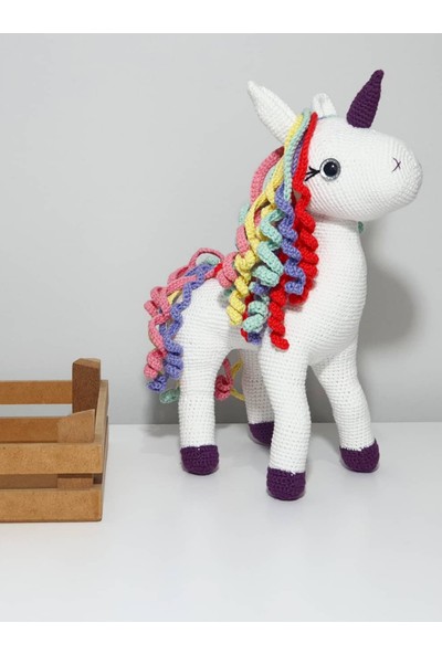 Lotus Collection Unicorn Organik Örgü Oyuncak