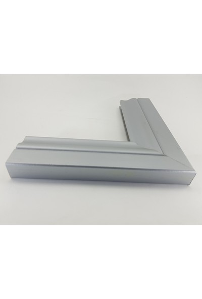 Nsp Ahşap Profilden Resim Çerçevesi Gümüş