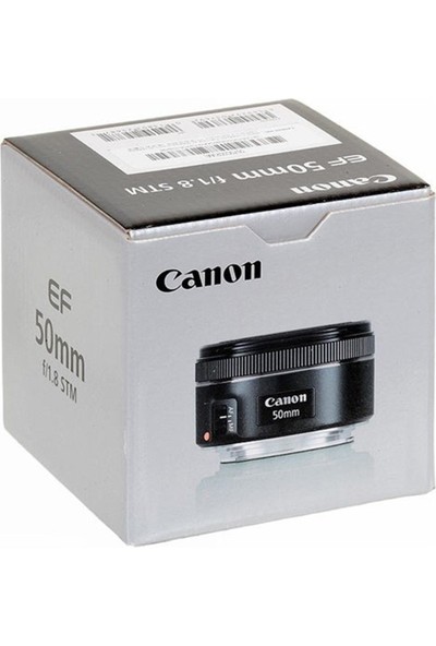 Canon Ef 50 mm F/1.8 Stm Lens (Ithalatçı Garantili)